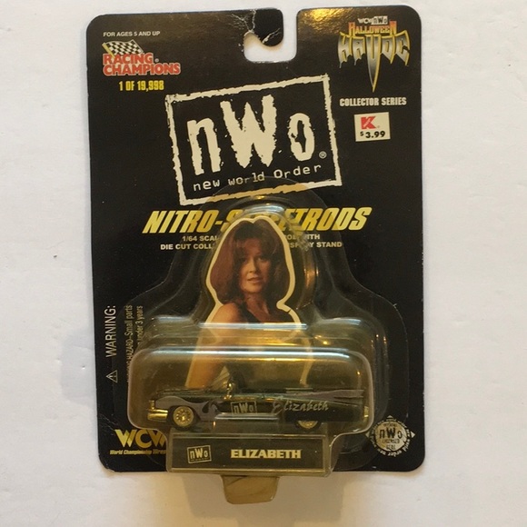Toys | Elizabeth Nwo Wcw Nitrostreet Rods Die Cast Car Damaged ...